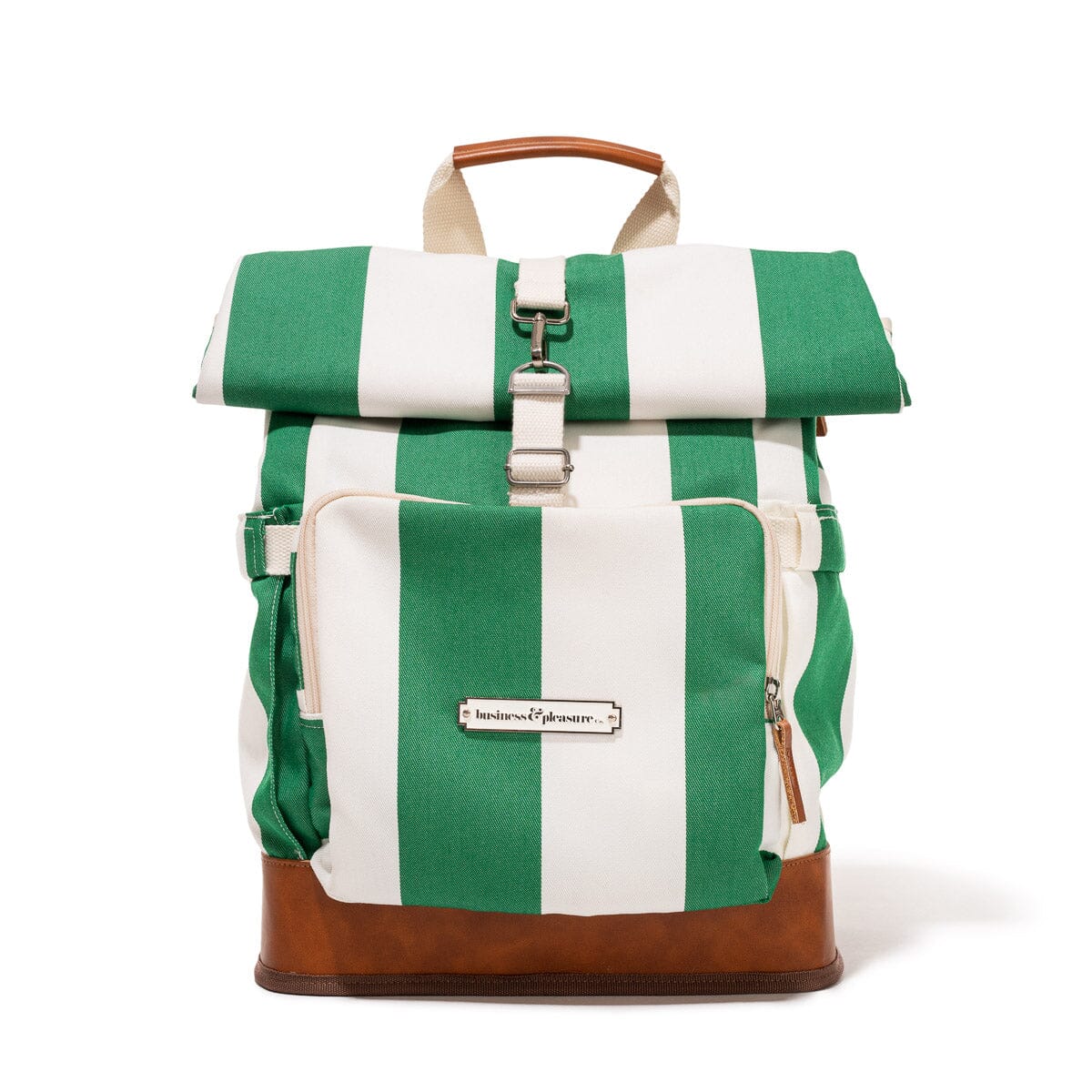 The Backpack Cooler - Crew Canyon Green Stripe | Business & Pleasure Co Aus