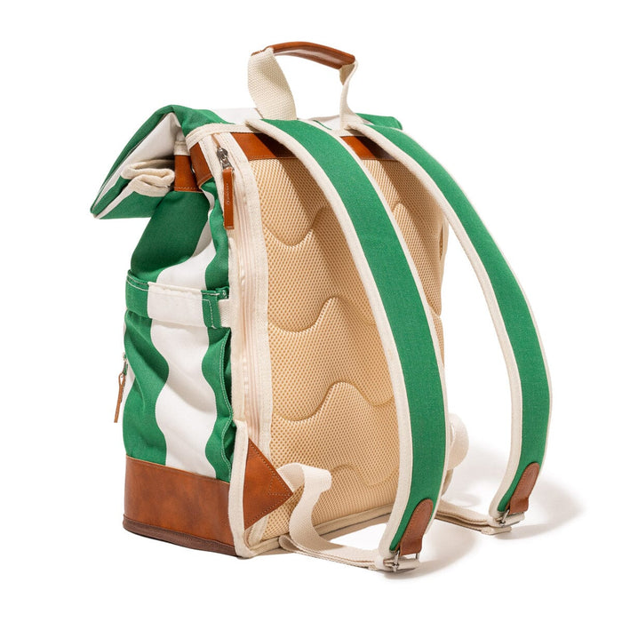 The Backpack Cooler - Crew Canyon Green Stripe | Business & Pleasure Co Aus