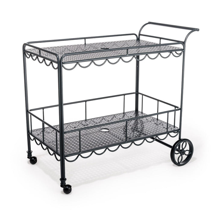 The Al Fresco Bar Cart - Vintage Black | Business & Pleasure Co Aus