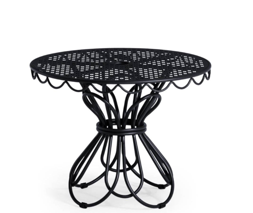 The Al Fresco Side Table - Vintage Black | Business & Pleasure Co Aus