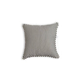 Lauren's Navy Stripe Small Square Throw Pillow | Business & Pleasure Co Aus